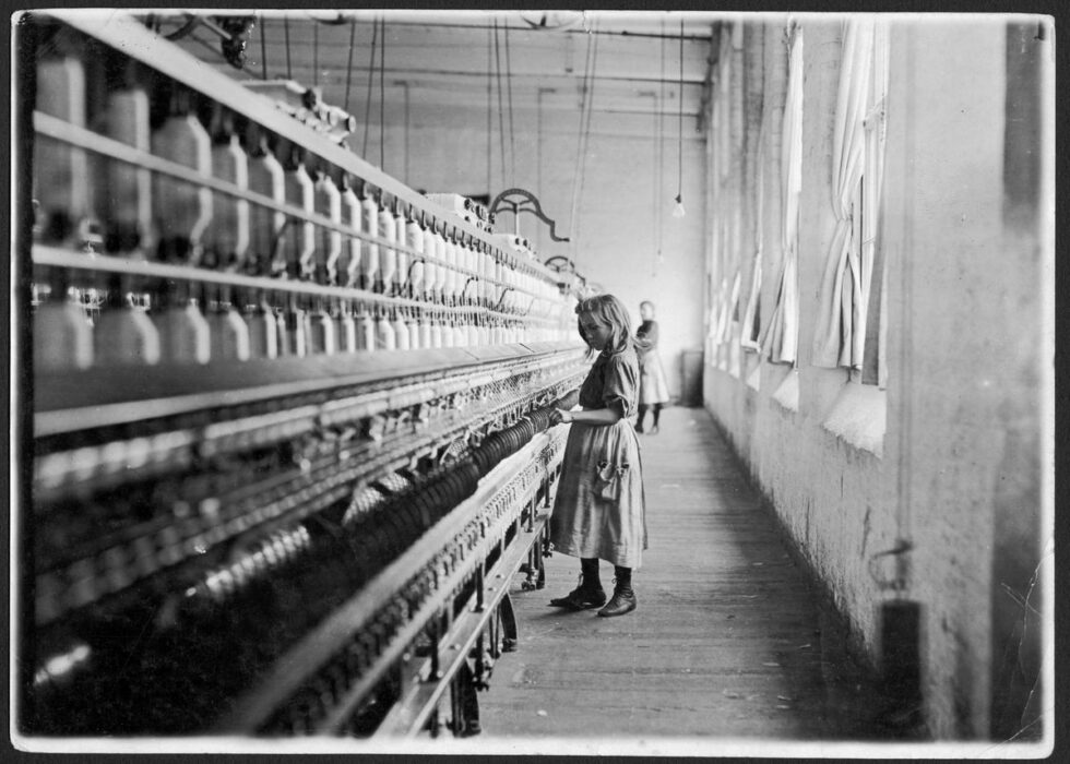 Lewis Hine « Sadie Pfeiffer, Fileuse De Coton » 1908