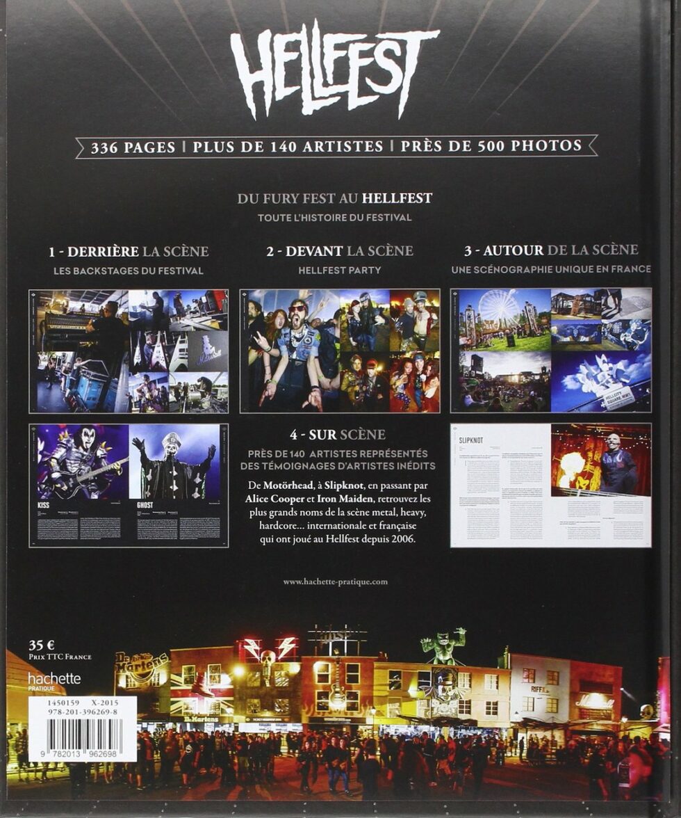 LIVRE HELLFEST : Les 2 Livres Du Festival Hellfest